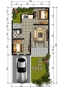 15 Desain Rumah Minimalis Type 36 Serta Denah dan Fasad [Terbaru]