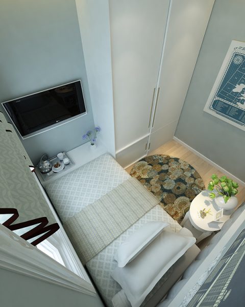 27 Desain Kamar Tidur Sempit yang Sederhana dan Minimalis